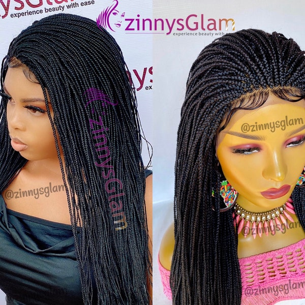 Cornrow Wig Short - Etsy