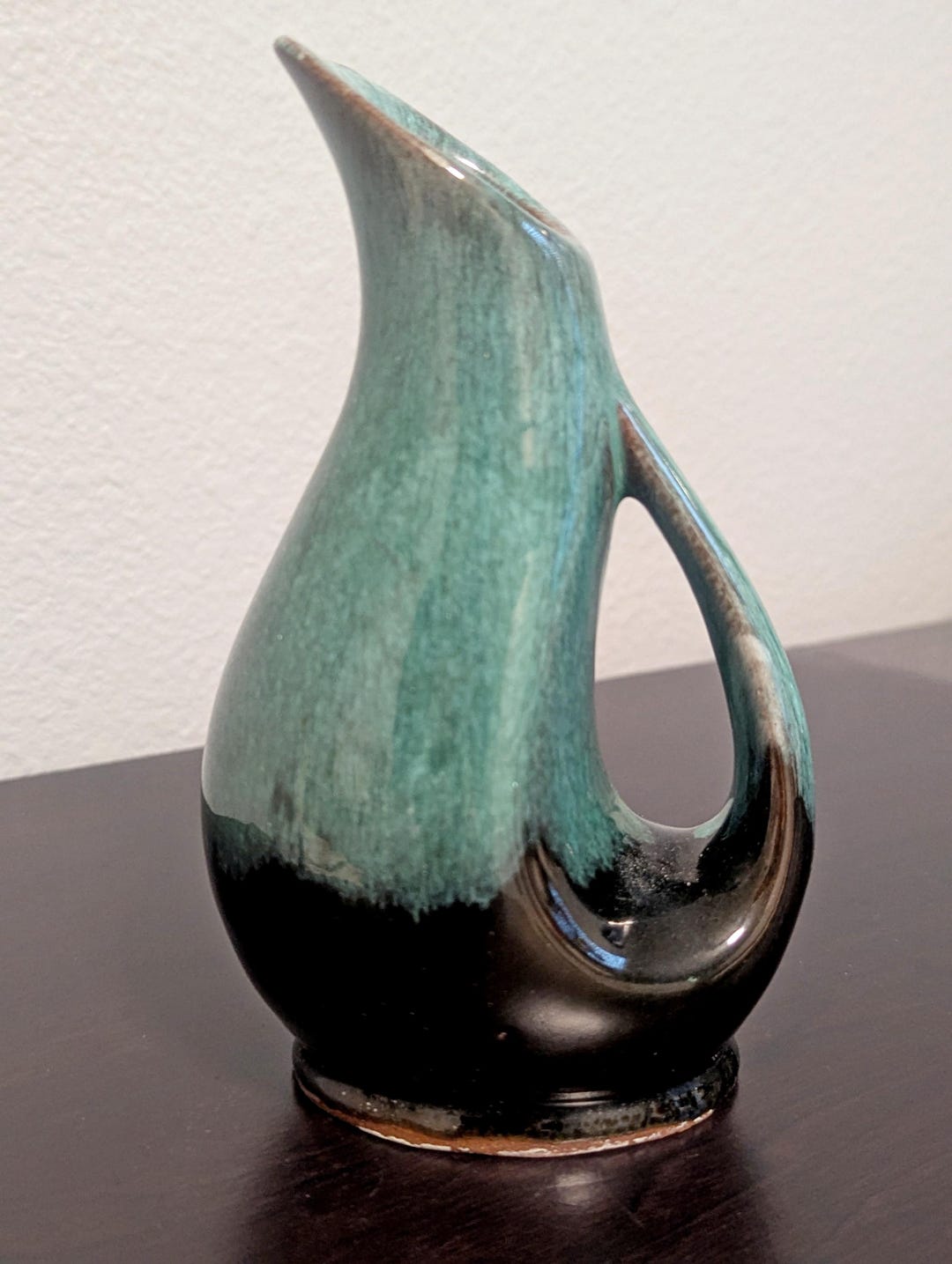 Vintage Evangeline Canuck Pottery Vase Pitcher 992. Canada - Etsy