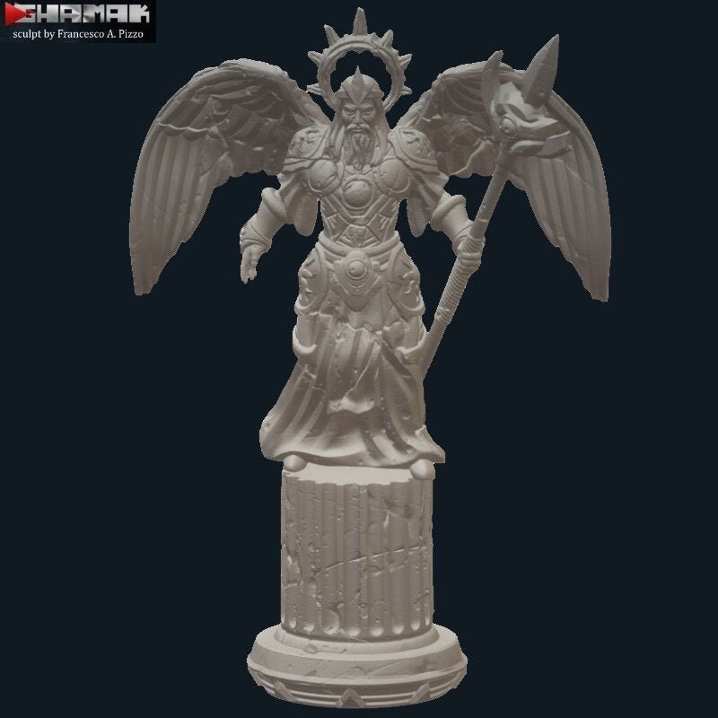 Male Deity Welcome Pack 3D Printed Miniature GHAMAK | Etsy