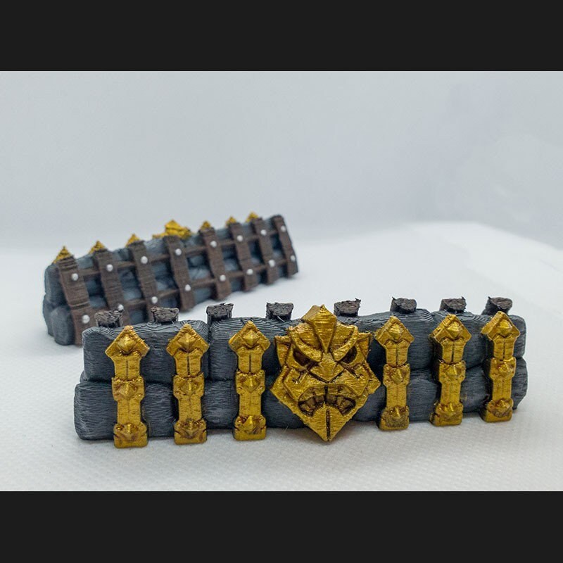 Dwarven Emplacement 3D Printed Miniature Artisan Guild | Etsy