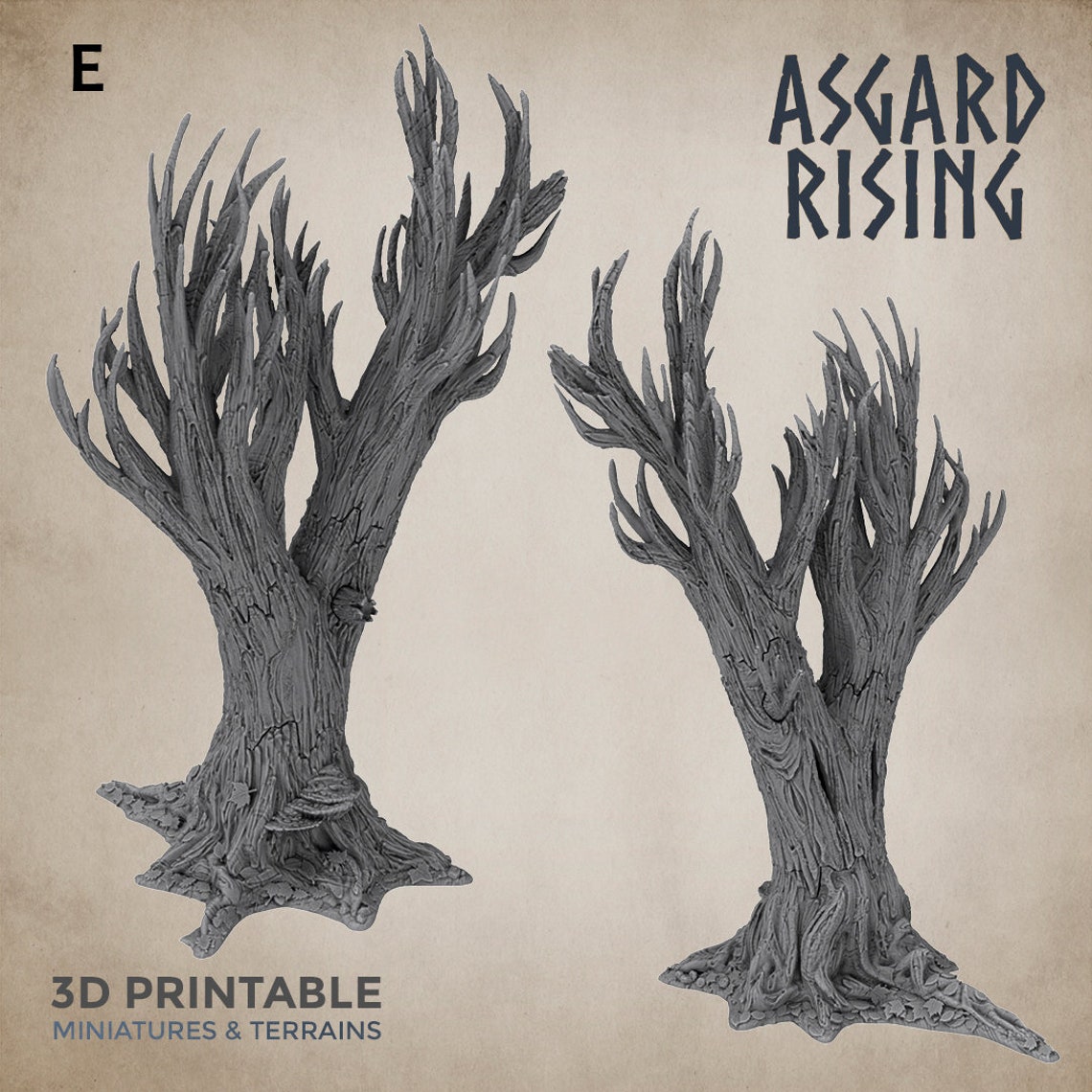 Wraith Wood Modular Dead Forest Scenery Fantasy | Etsy