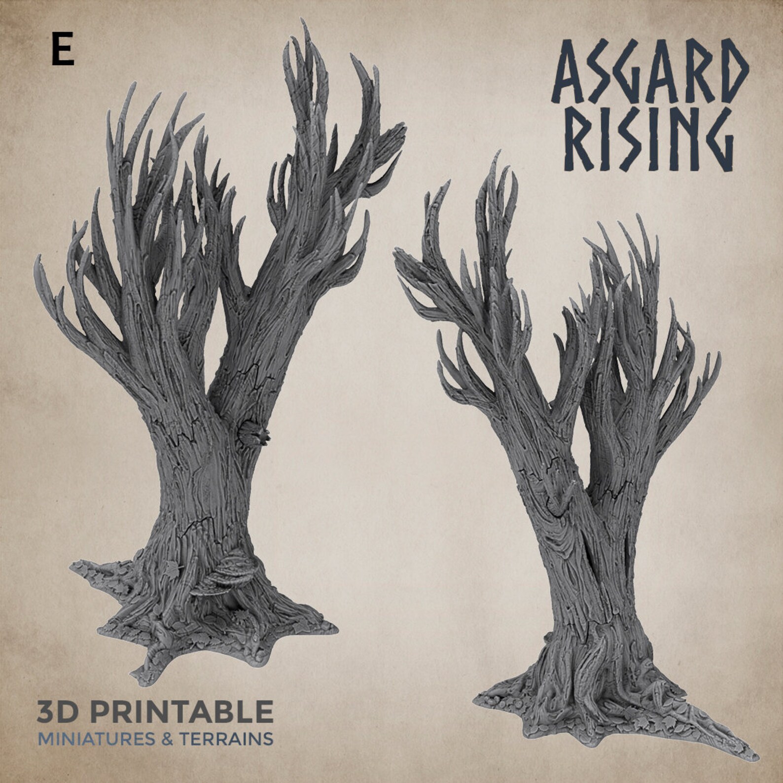 Wraith Wood Modular Dead Forest Scenery Fantasy | Etsy