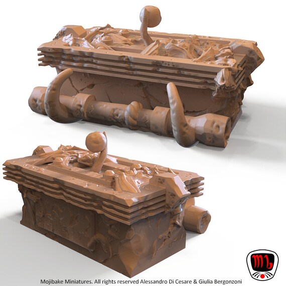 Altar of the Dark Spells Aliens 3D Printed Miniature | Etsy