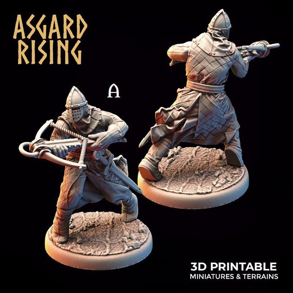 Medieval Crossbowman Medieval Knights & Heavy Cavalry | Etsy