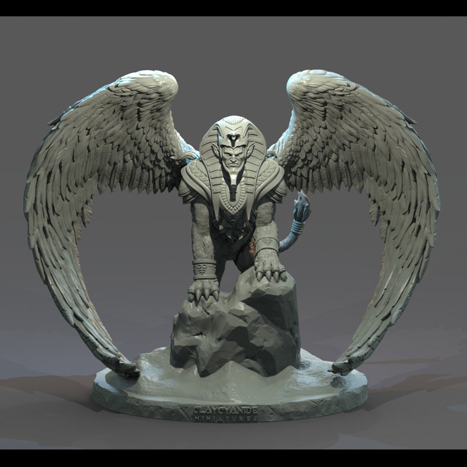 Sphinx Mythical Beast from Ancient Egypt 3D Printed | Etsy