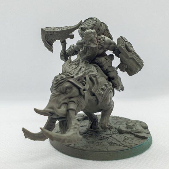 Gino on Wulf-hog modular 3D Printed Miniature Artisan - Etsy