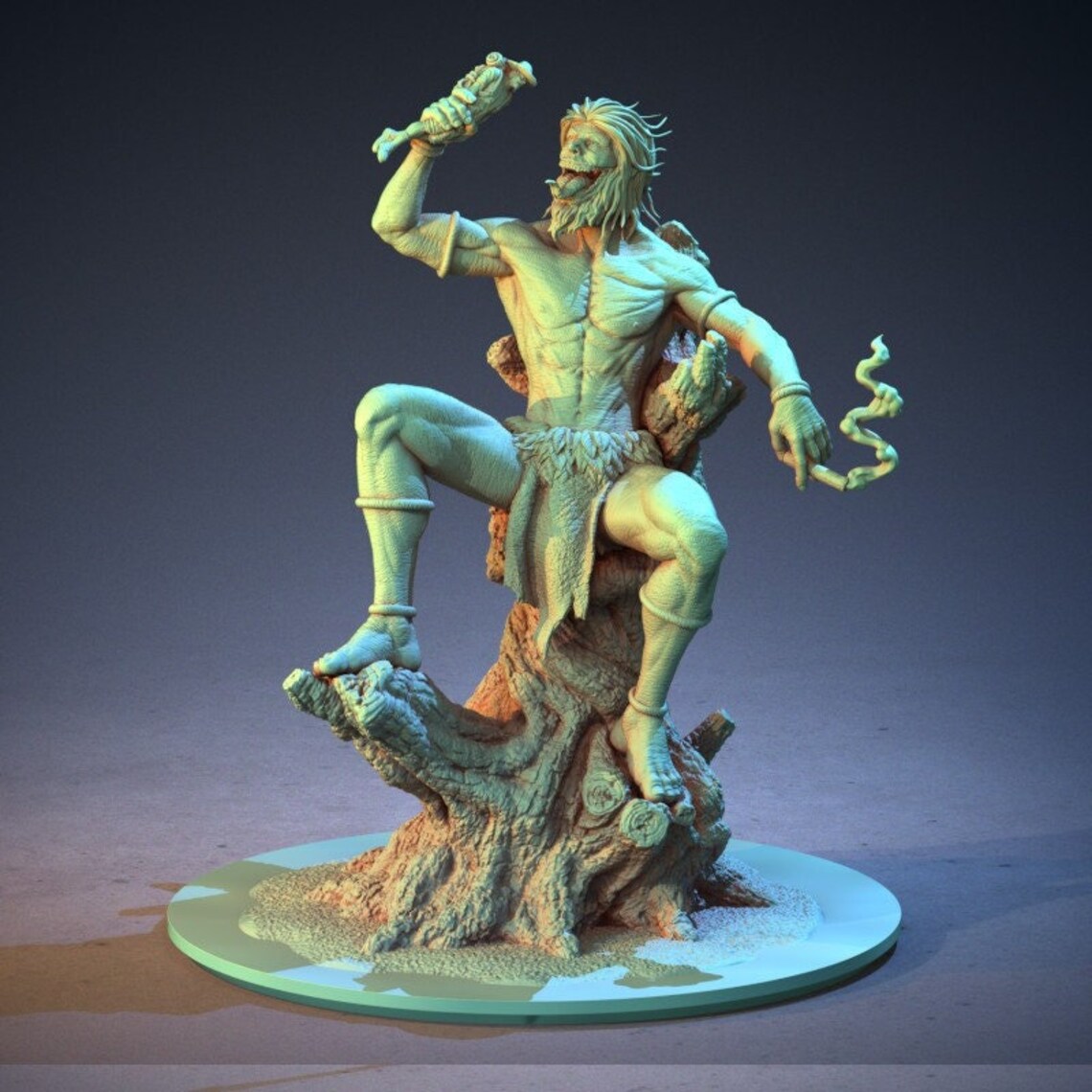 Kapre Tree Giant Philippine Mythology 3D Printed | Etsy