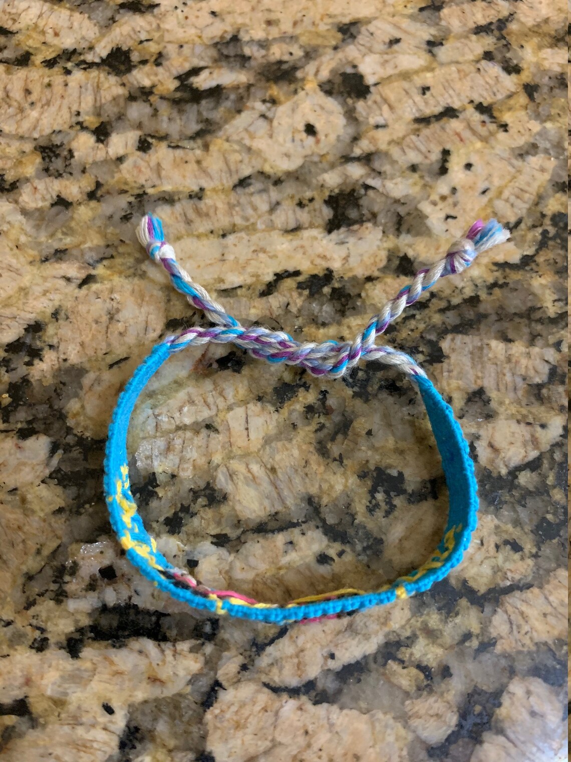 Blue Cat Knotted Alpha Friendship Bracelet - Woven - Etsy