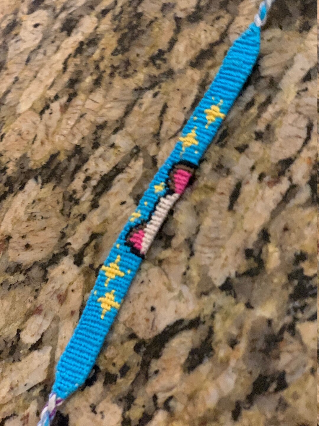 Blue Cat Knotted Alpha Friendship Bracelet - Woven - Etsy
