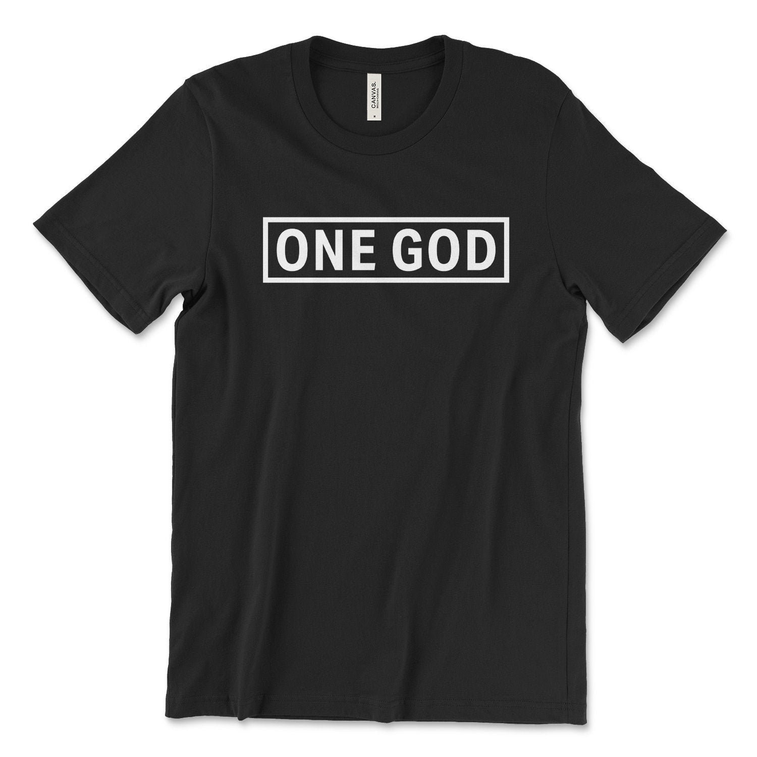 One God Black T-Shirt Christliches Geschenk für Männer | Etsy
