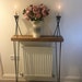 Rustic Console/radiator/hallway Table 15cm Wide, Reclaimed Scaffold ...