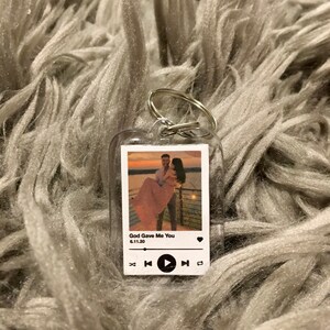 Custom Album Keychain | Custom Song Keychain | Spotify Keychain ...