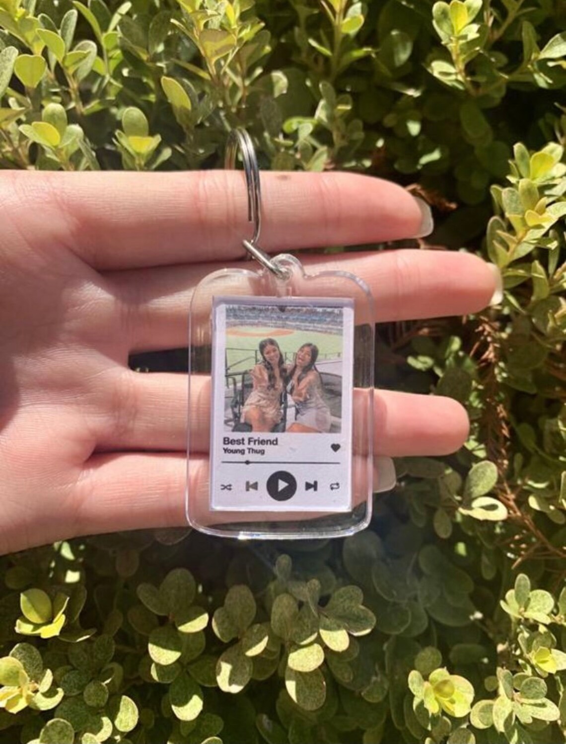 Custom Album Keychain Custom Song Keychain Spotify Keychain - Etsy