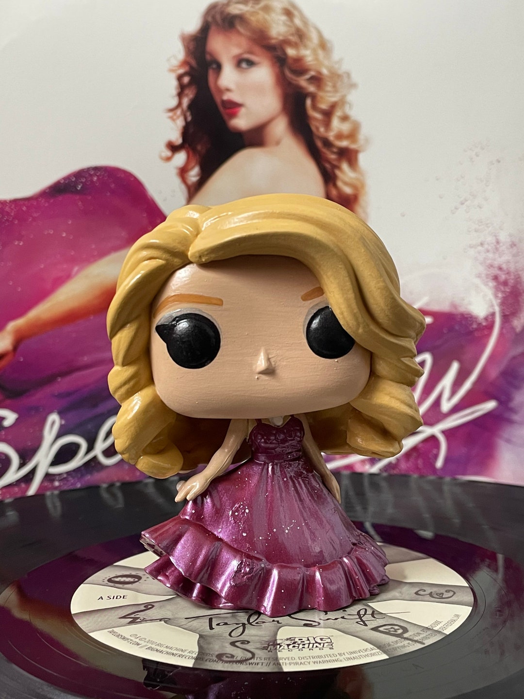 Taylor Swift Speak Now Plastic Figurine - Etsy