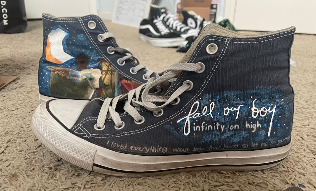 Custom Infinity on High Shoes - Etsy