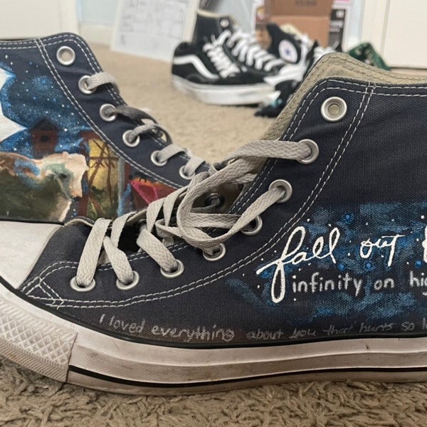 Custom Painted Converse - Etsy