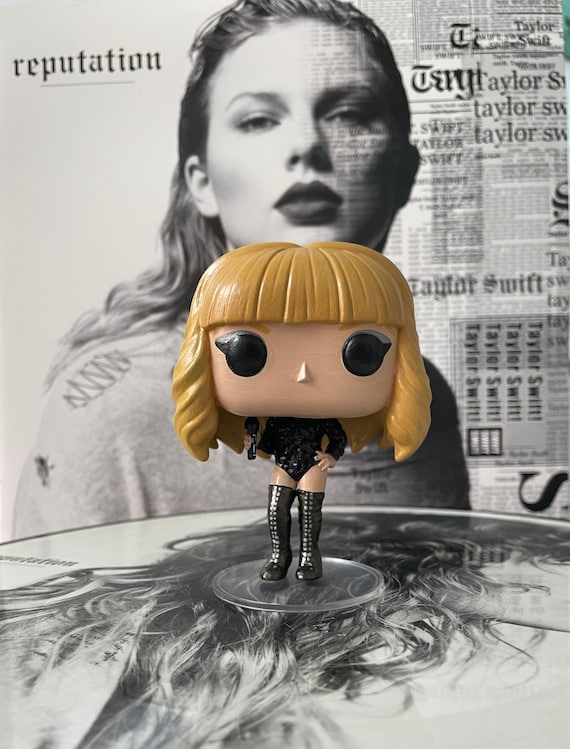 Reputation Taylor Swift Custom Funko Pop - Etsy Reputation Taylor Swift Custom Funko Pop - Etsy