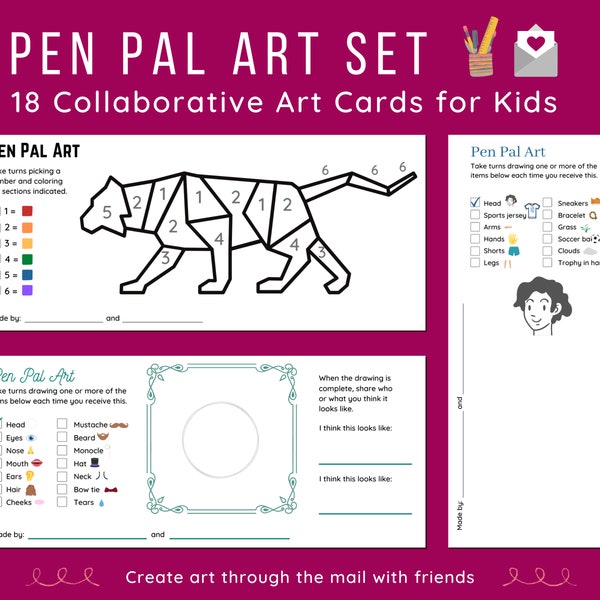 Pen Pal Kit - Etsy