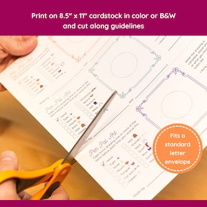 Pen Pal Art Kit | Set of Collaborative Activity Cards for Kids to ...