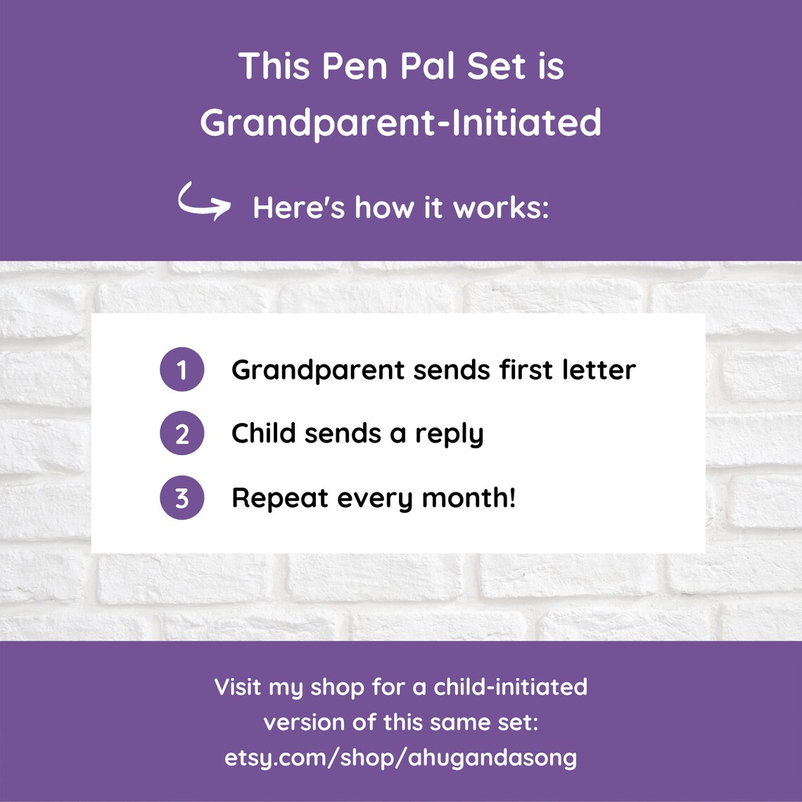 Pen Pal Letter Writing Set for Grandparents and Grandkids | Letters to ...