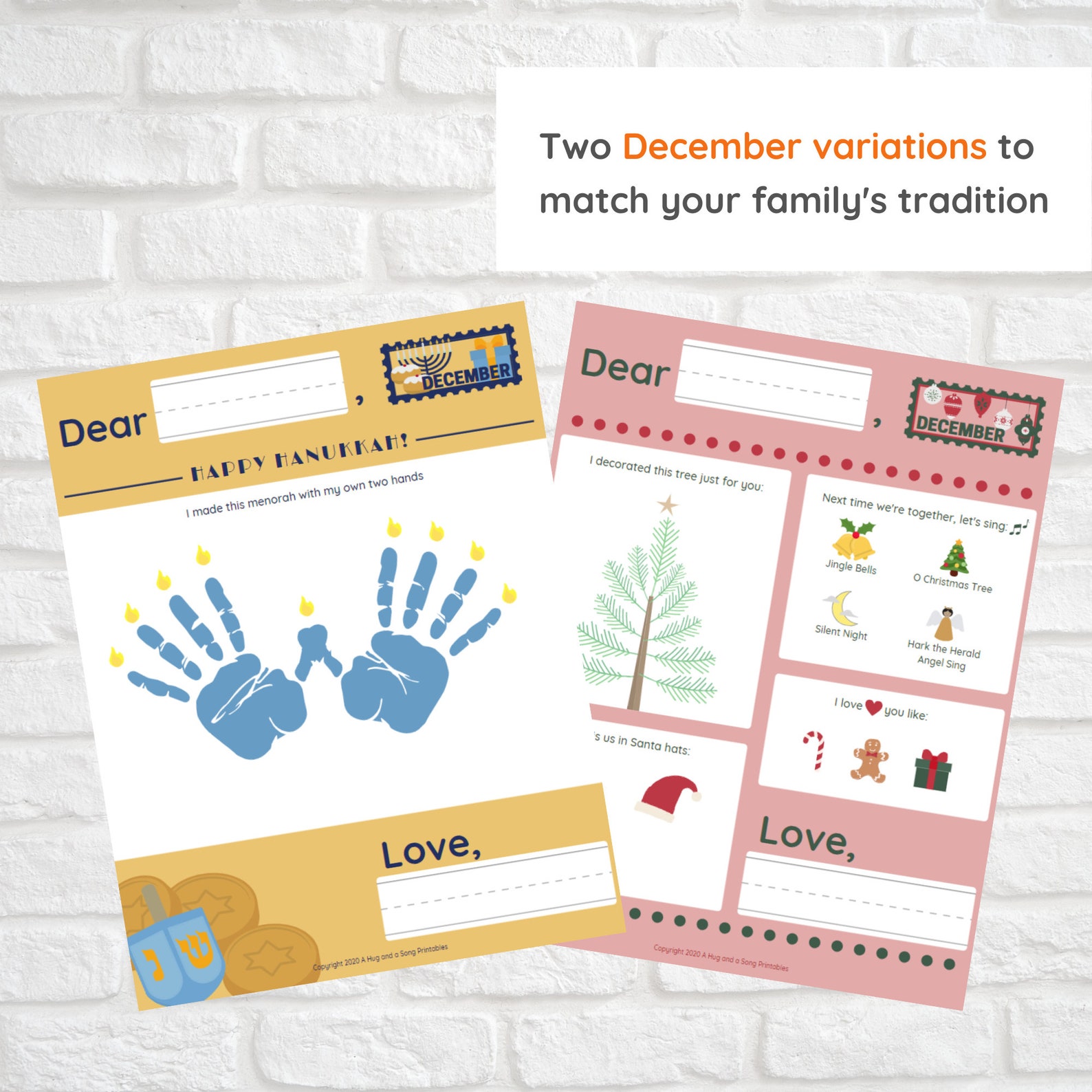 Pen Pal Letters for Little Kids to Exchange With Friends, Classmates ...