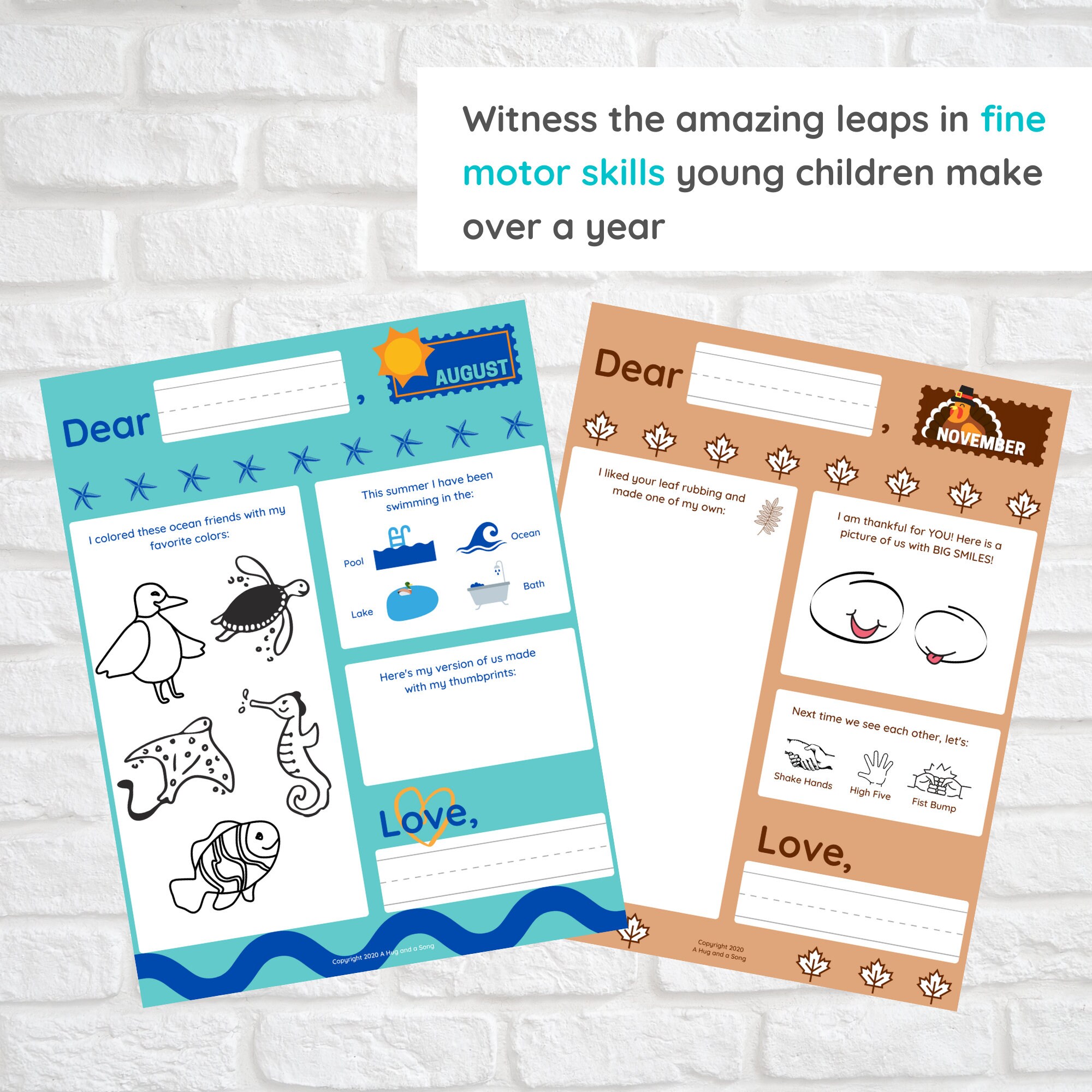 Pen Pal Letter Writing Set for Grandparents and Grandkids | Etsy India