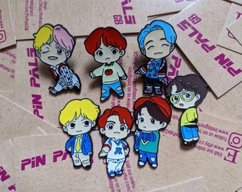 Bts Enamel Pin - Etsy