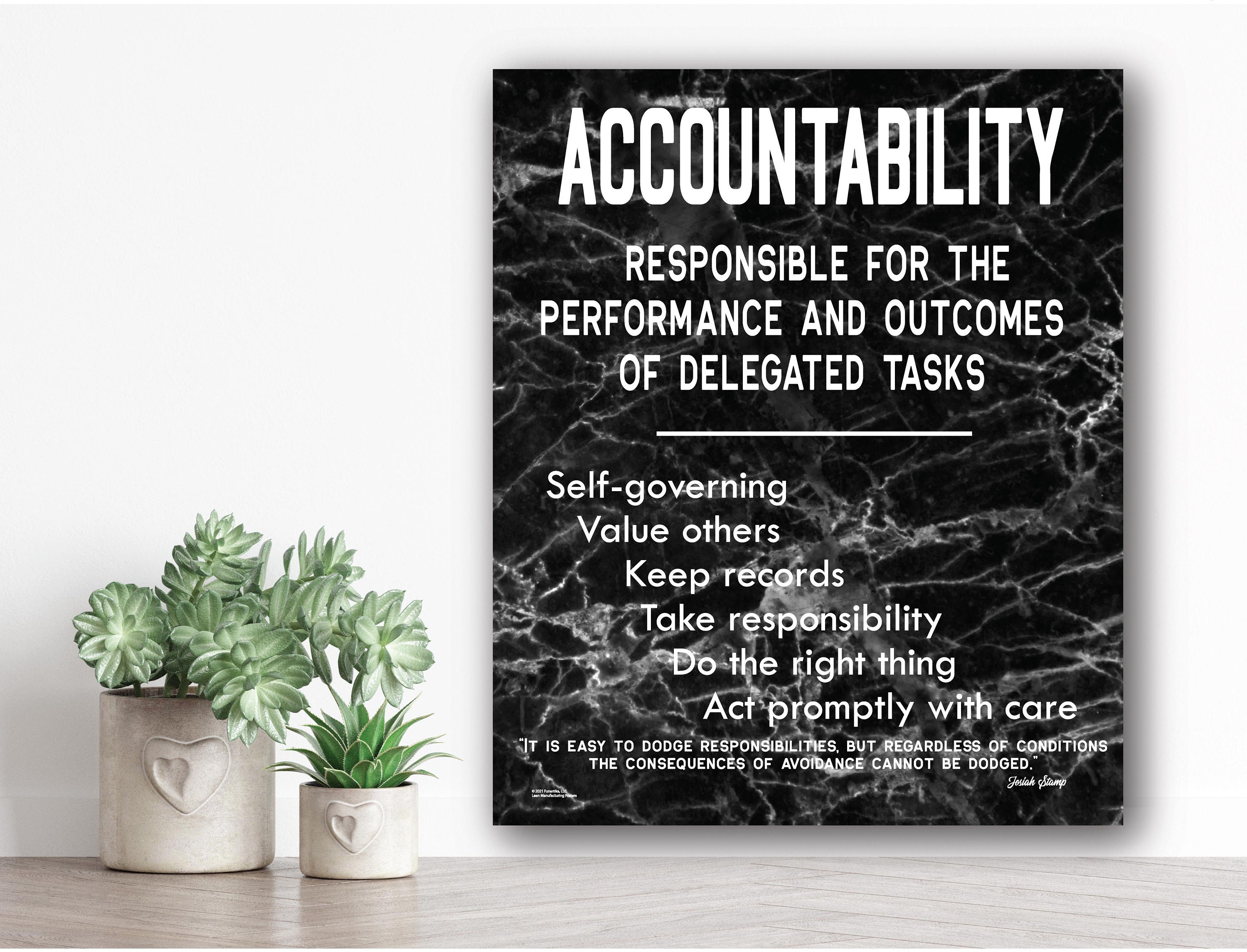 Accountability Poster