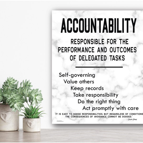 Accountability - Etsy