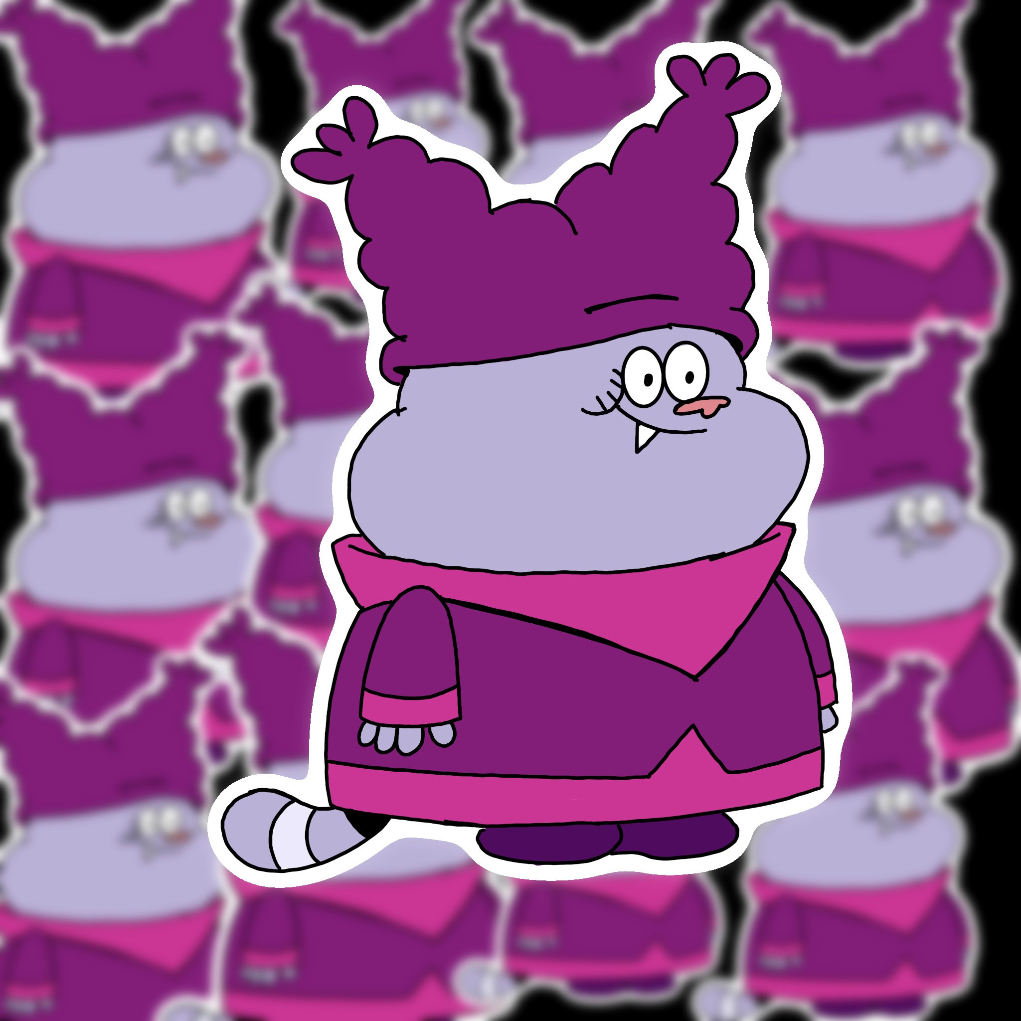 Chowder, Chowder From Chowder, Cartoon Network, Vinyl Stickers ...
