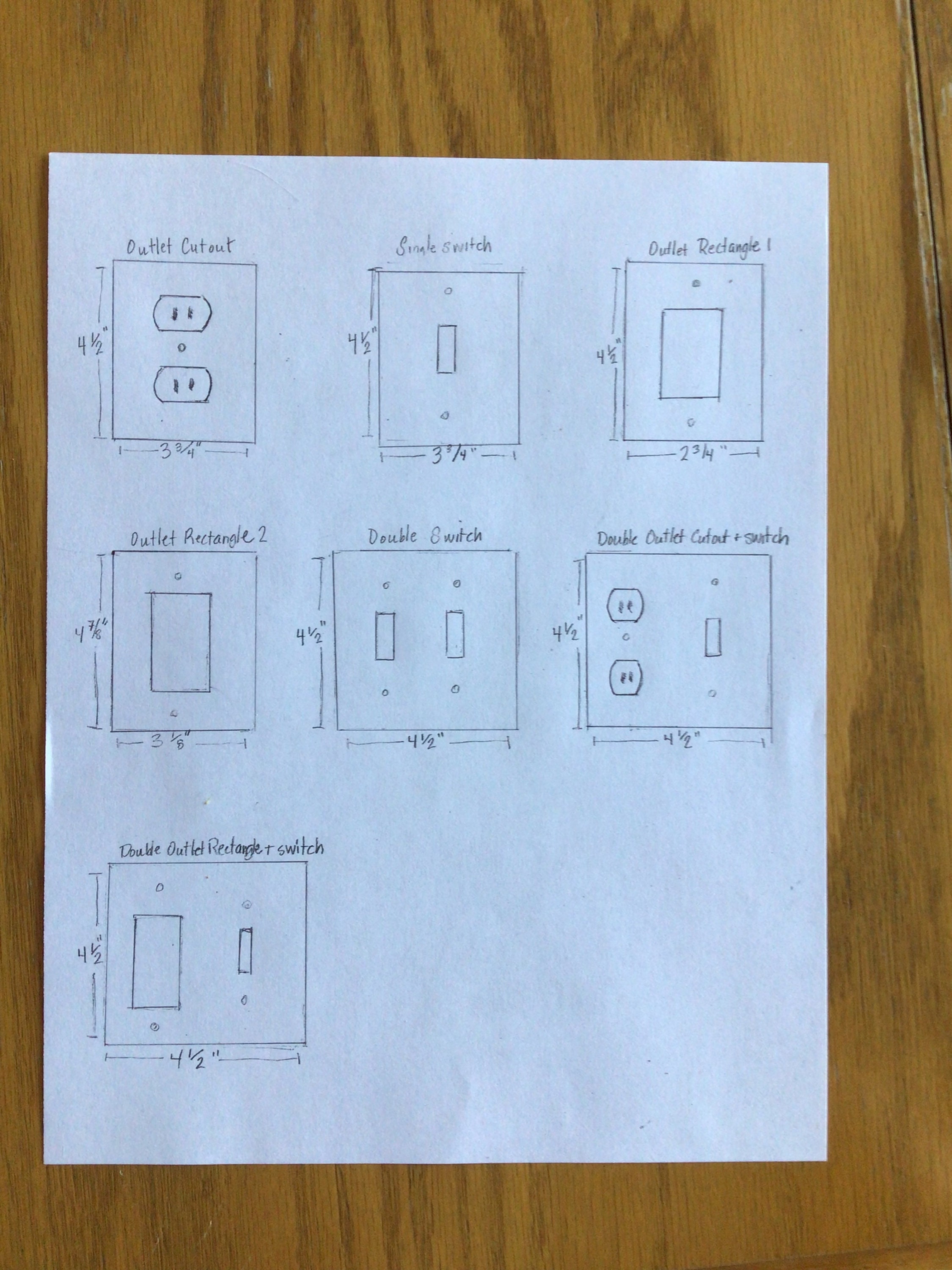 Hand Painted Single Light Switch Cover Birch Trees Aspen - Etsy