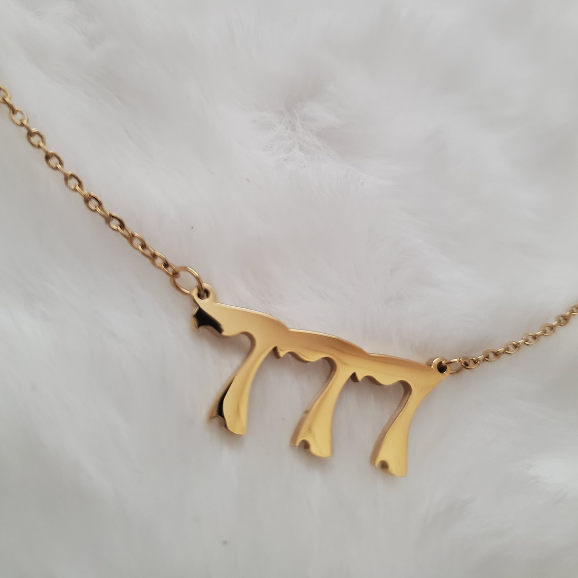 777 Gold Angel Number Necklaces Number Necklace Angel - Etsy