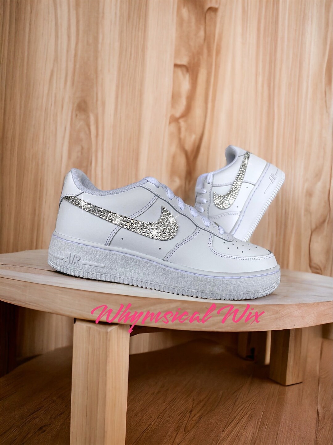 Blinged Sneakers, Airforce 1, Dunks - Etsy