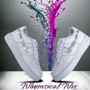 Blinged Sneakers, Airforce 1, Dunks - Etsy