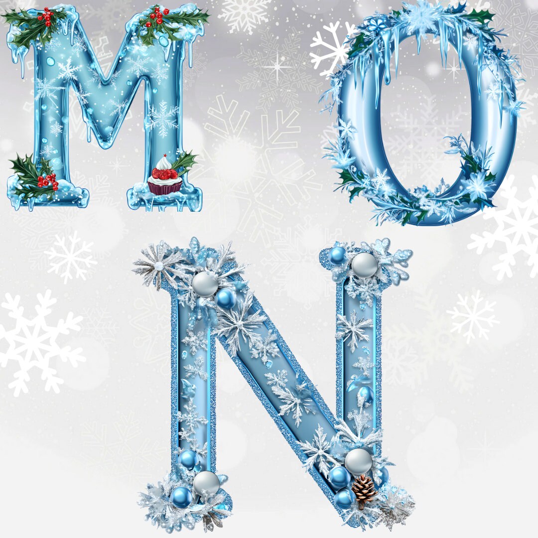 Christmas Numbers Clipart Christmas Clipart Alphabet Christmas Font Png ...