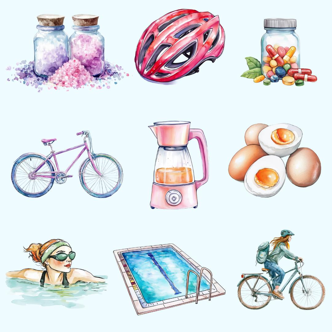 Health Digital Stickers | Health and Fitness Digital Stickers | Health ...