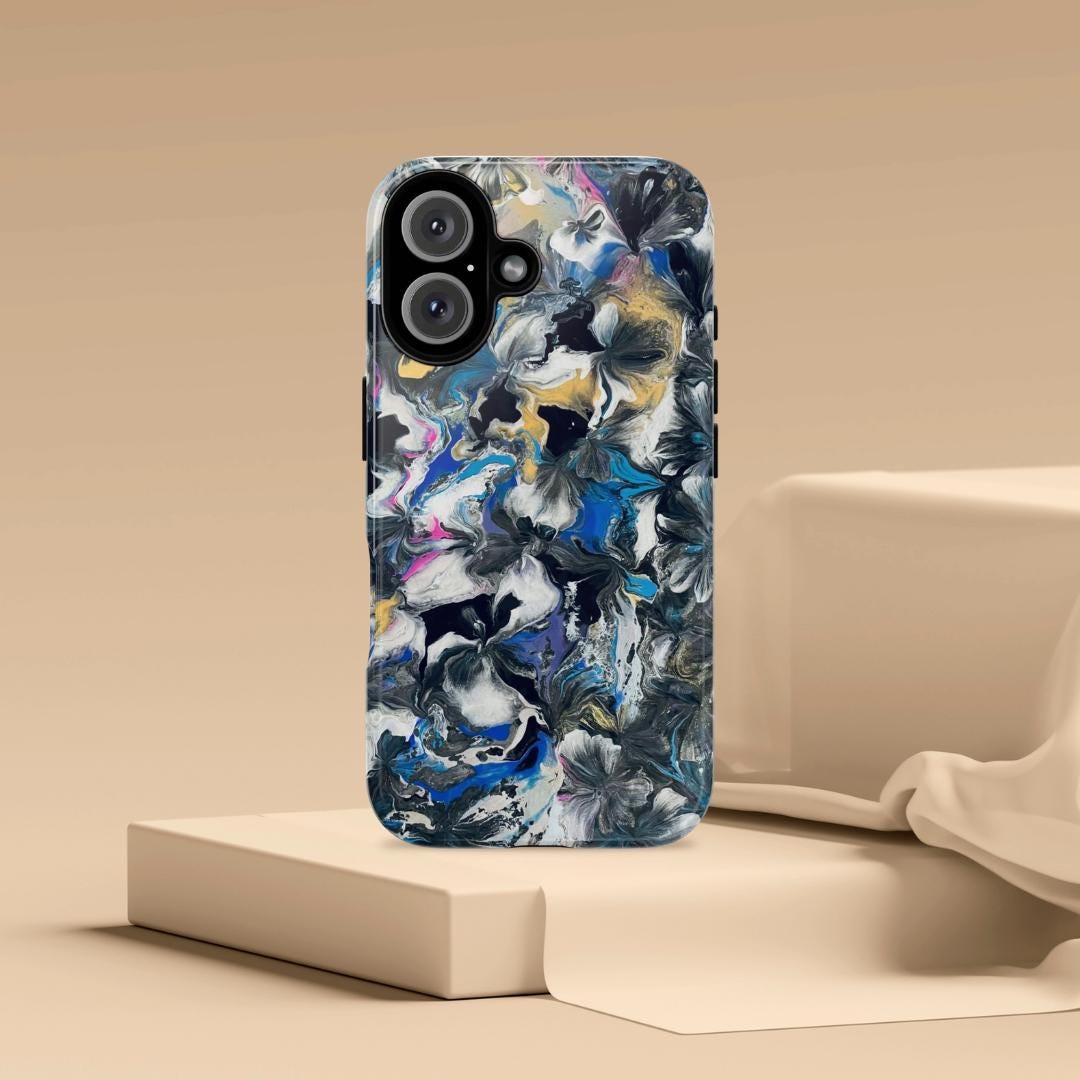 Abstract Art Tough Case | Vibrant Colors | Custom Protective Cover for ...