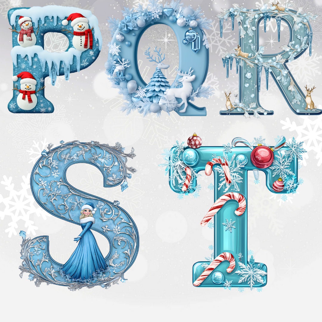 Christmas Numbers Clipart Christmas Clipart Alphabet Christmas Font Png ...