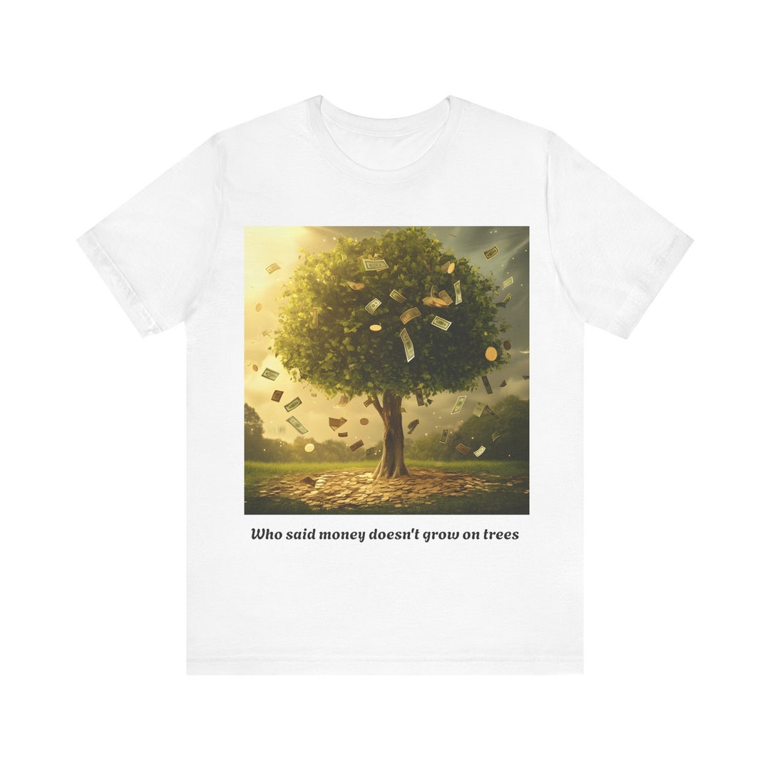 Money Tree Symbol Feng Shui T-shirt Wealth Symbol T-shirt, Millionaire ...