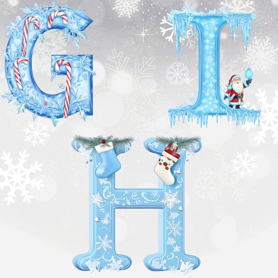 Christmas Numbers Clipart Christmas Clipart Alphabet Christmas Font Png ...