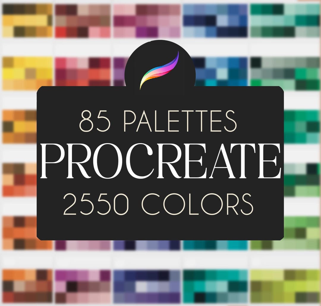 The Ultimate Procreate Color Library: Full Spectrum Across 85 Color ...