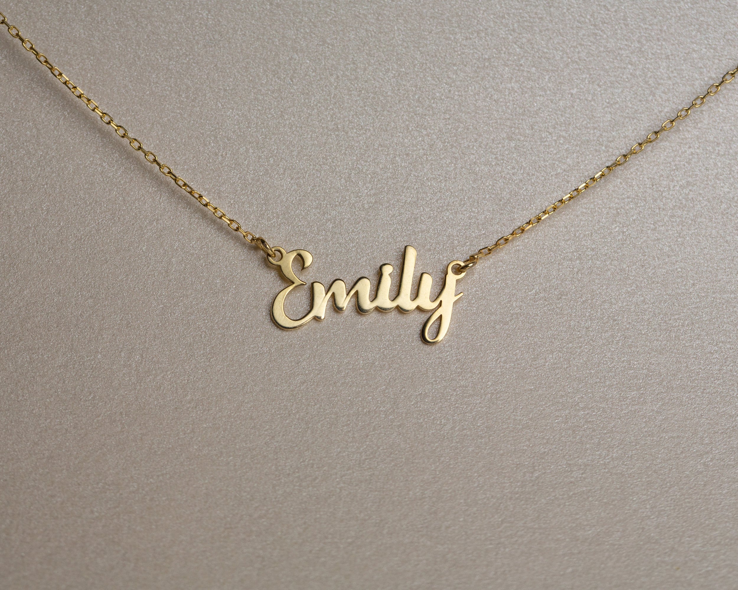 Dainty Name Necklace Custom Name Necklace Personalized - Etsy