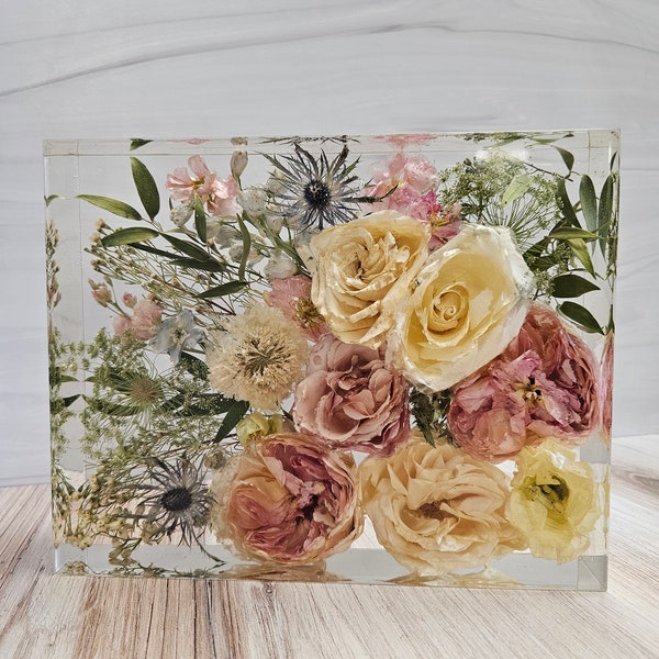 Resin Flower Bouquet - Etsy