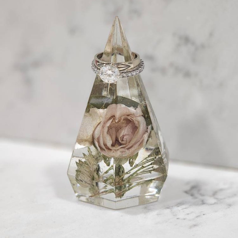 Flower Ring Holder - Etsy