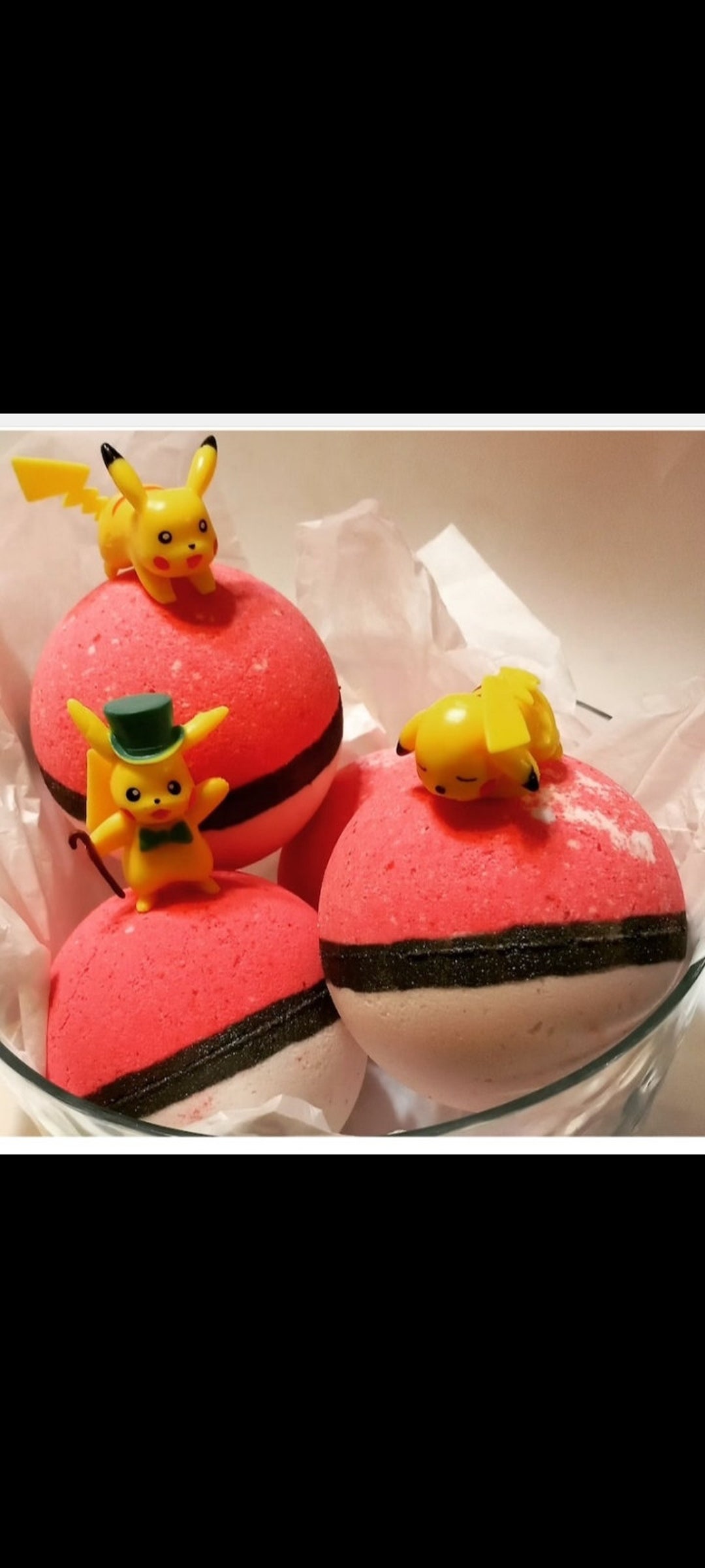 Pikachu Surprise Bath Bomb - Etsy