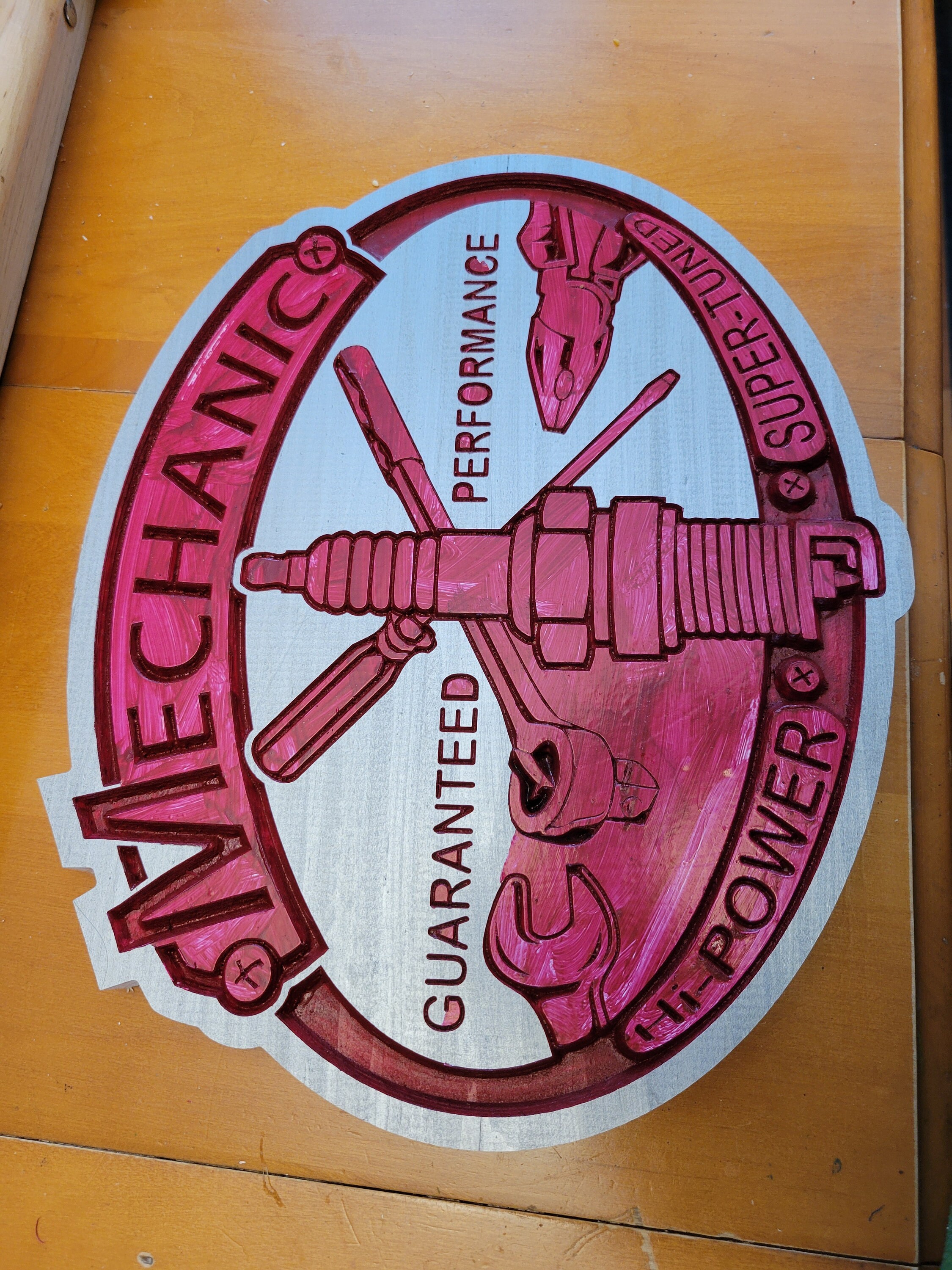 Guaranteed Performance Man Cave. Digital Files for V-bit Engraving in ...