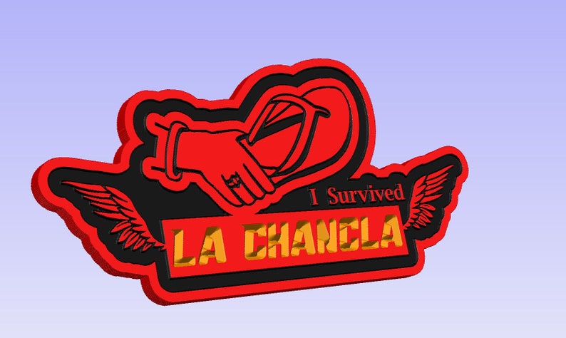 La Chancla Badge/sign of Honor. SVG File for Cnc Routers. - Etsy