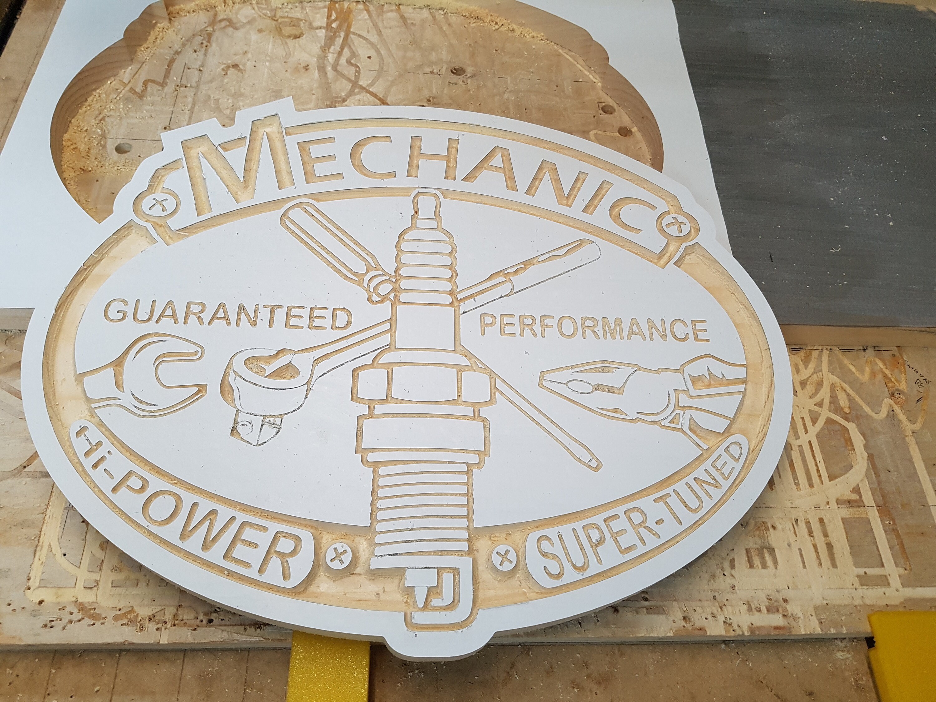 Guaranteed Performance Man Cave. Digital Files for V-bit Engraving in ...
