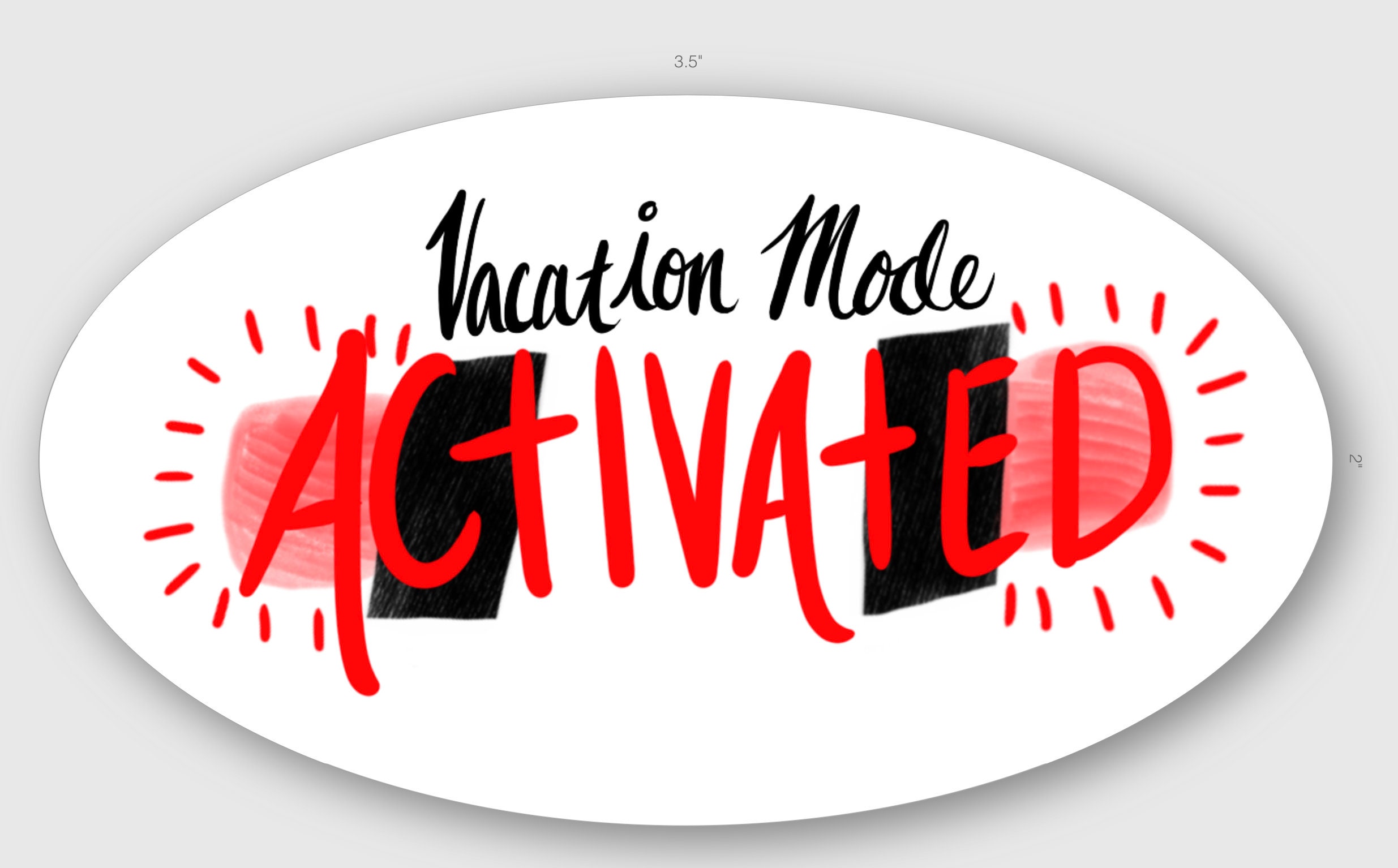 Vacation Mode ACTIVATED - Etsy