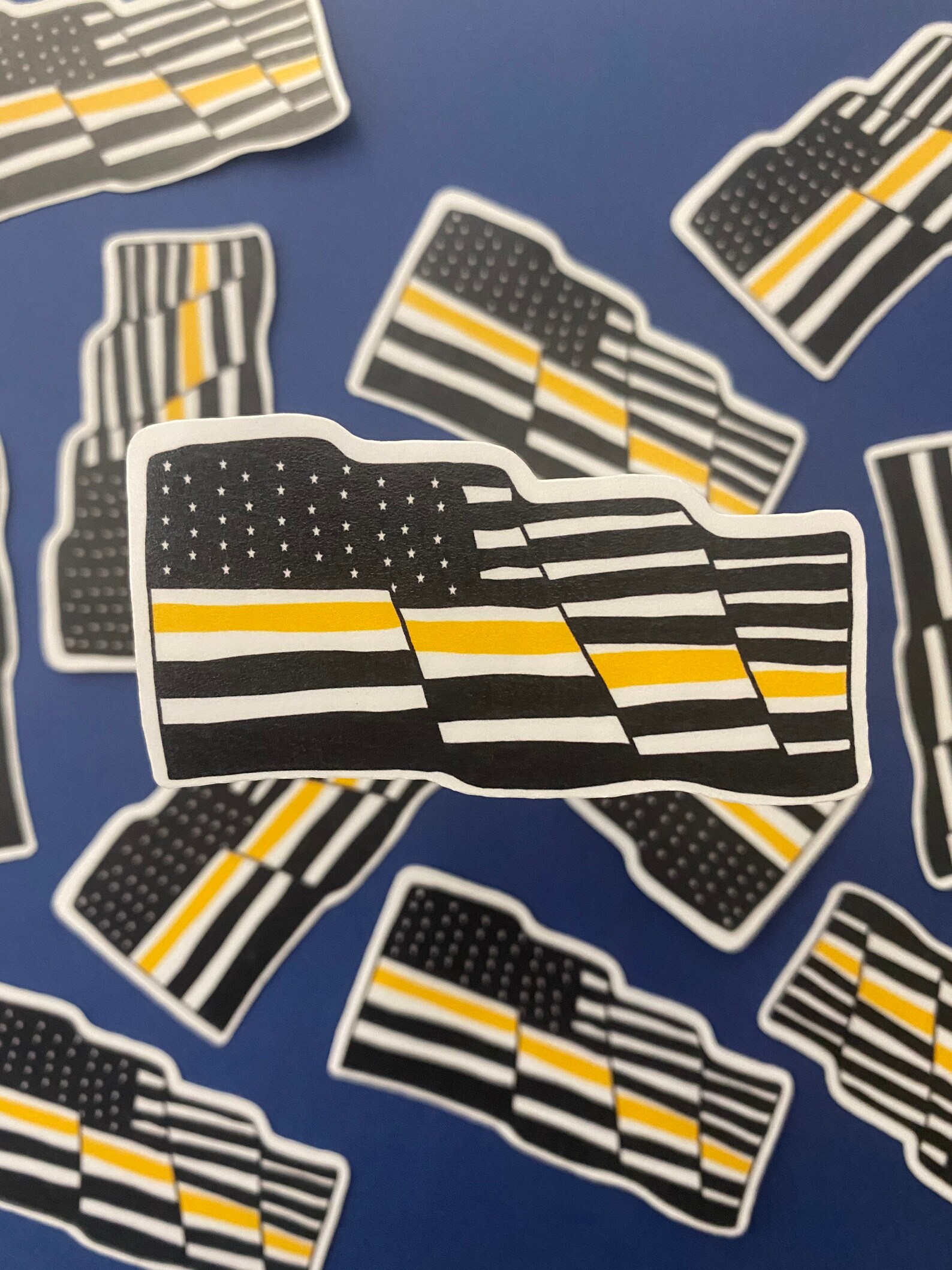 Thin Line Flags - Etsy